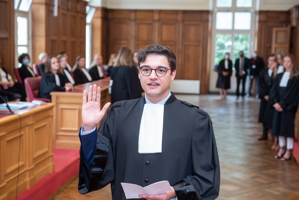 Nieuwe lichting gerechtelijk jaar 2021 - Cottyn